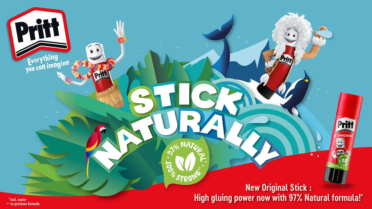 New generation of Pritt sticks offers increased sustainability for ...